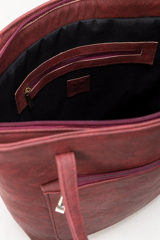 Maroon Tote Bag for Women | Gul Ahmed