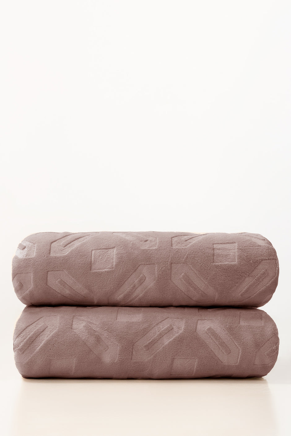 Bark Double Ply Fleece Throw