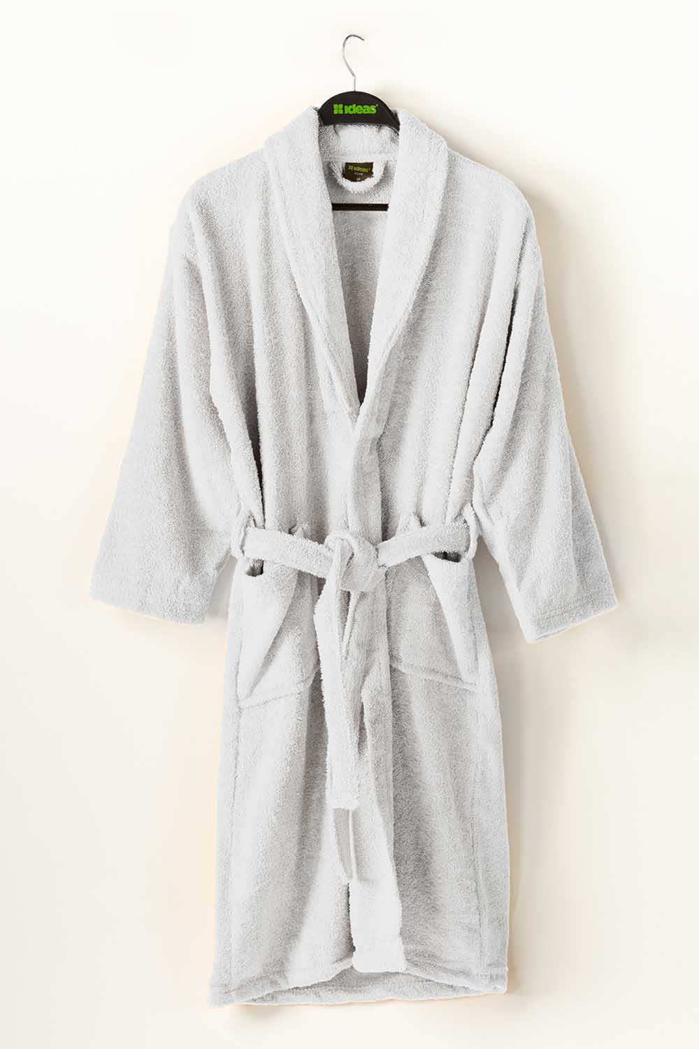 White Combed Bathrobe | GulAhmed
